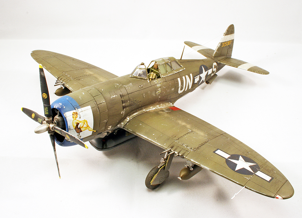 P47D-R15 Thunderbolt "Razorback" 63rd FS / 56th FG 8th Air Force, Lt ...