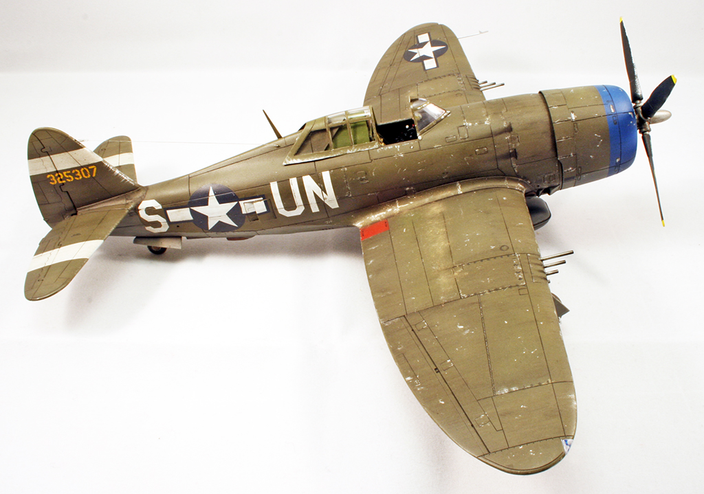 P47D-R15 Thunderbolt "Razorback" 63rd FS / 56th FG 8th Air Force, Lt ...