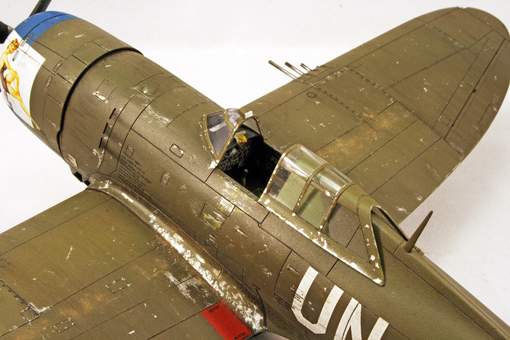 P47D-R15 Thunderbolt "Razorback" 63rd FS / 56th FG 8th Air Force, Lt ...