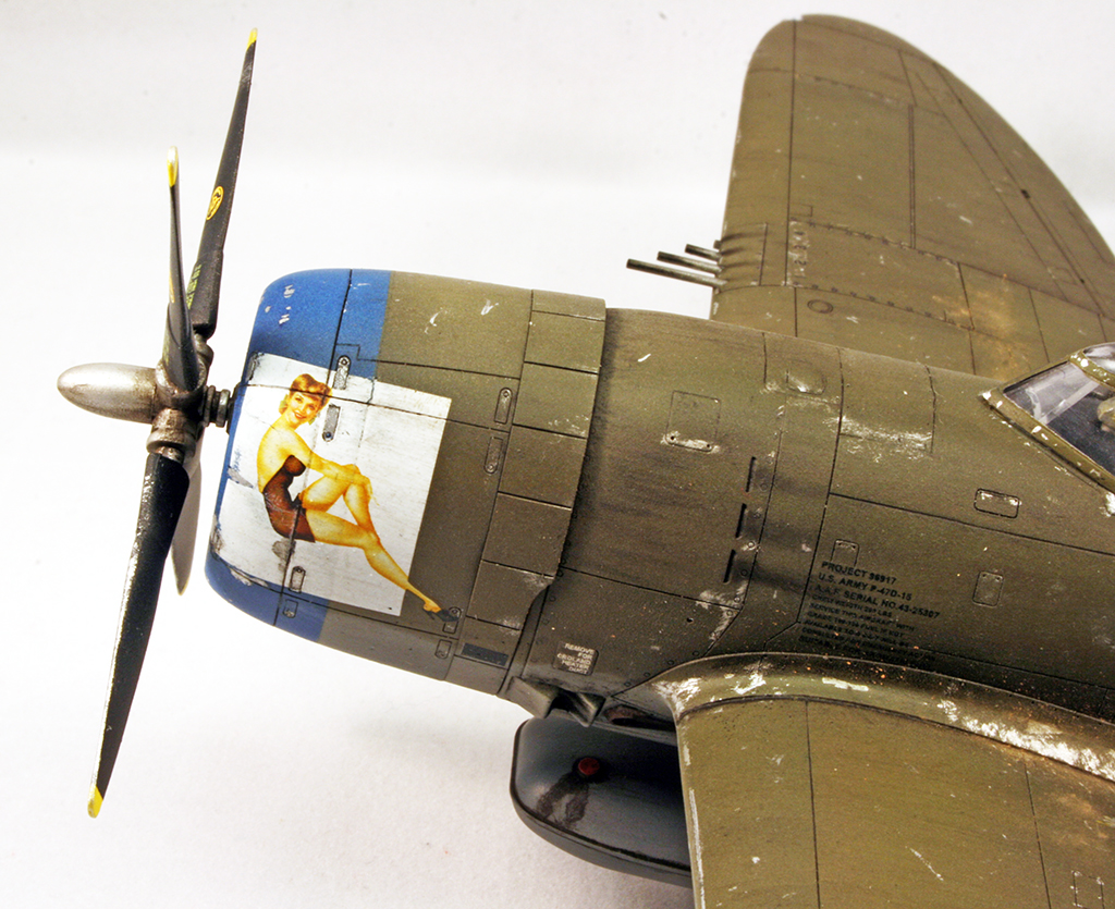 P47D-R15 Thunderbolt "Razorback" 63rd FS / 56th FG 8th Air Force, Lt ...