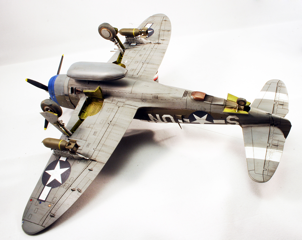 P47D-R15 Thunderbolt "Razorback" 63rd FS / 56th FG 8th Air Force, Lt ...